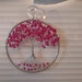 Pink Tree of Life Suncatcher - Etsy