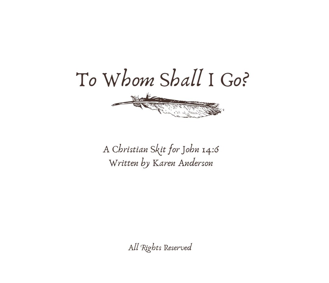 Christian Women's Ministry Skit: Printable Scripture-based Drama (PDF ...