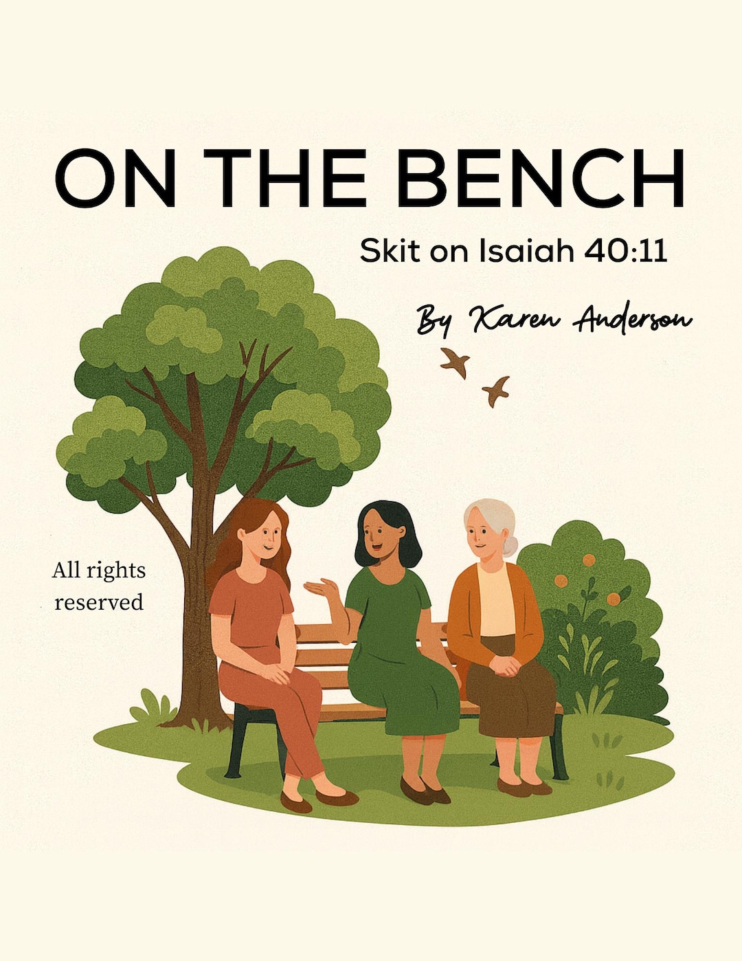 On the Bench|christian Women’s Skit About Motherhood and Faith| 20 ...