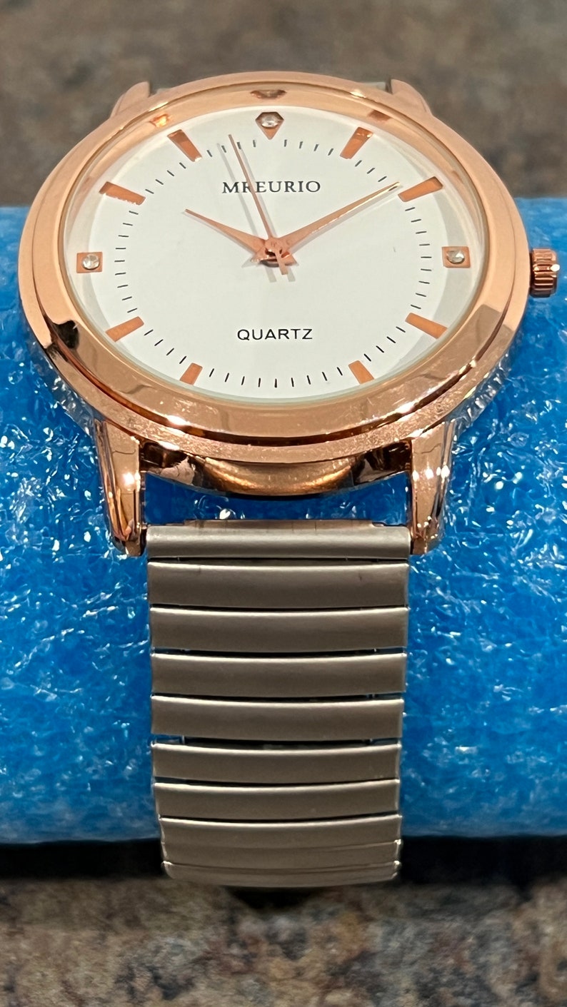 Vintage Analog Watch Mreurio Quartz Men's Men Gents Ladies Women's ...