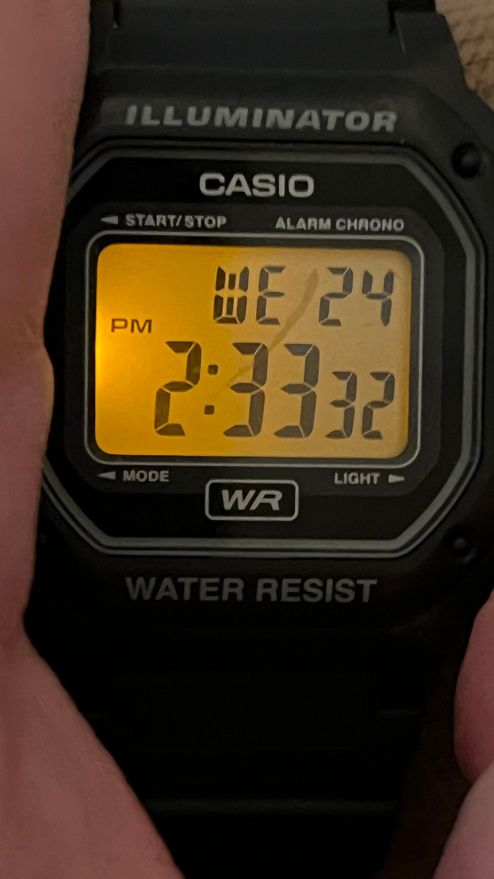 Vintage Casio Classic Watch Digital Illuminator Indiglo Black ...