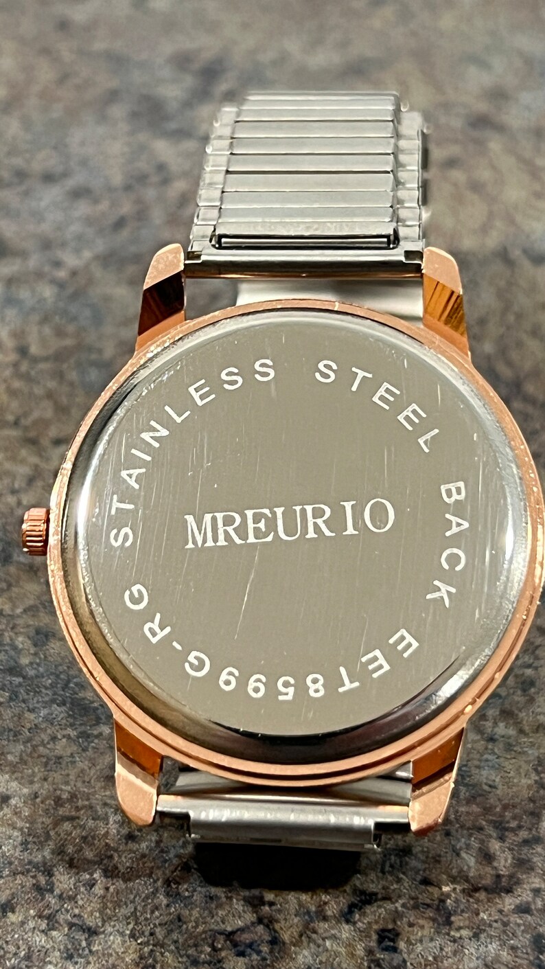 Vintage Analog Watch Mreurio Quartz Men's Men Gents Ladies Women's ...