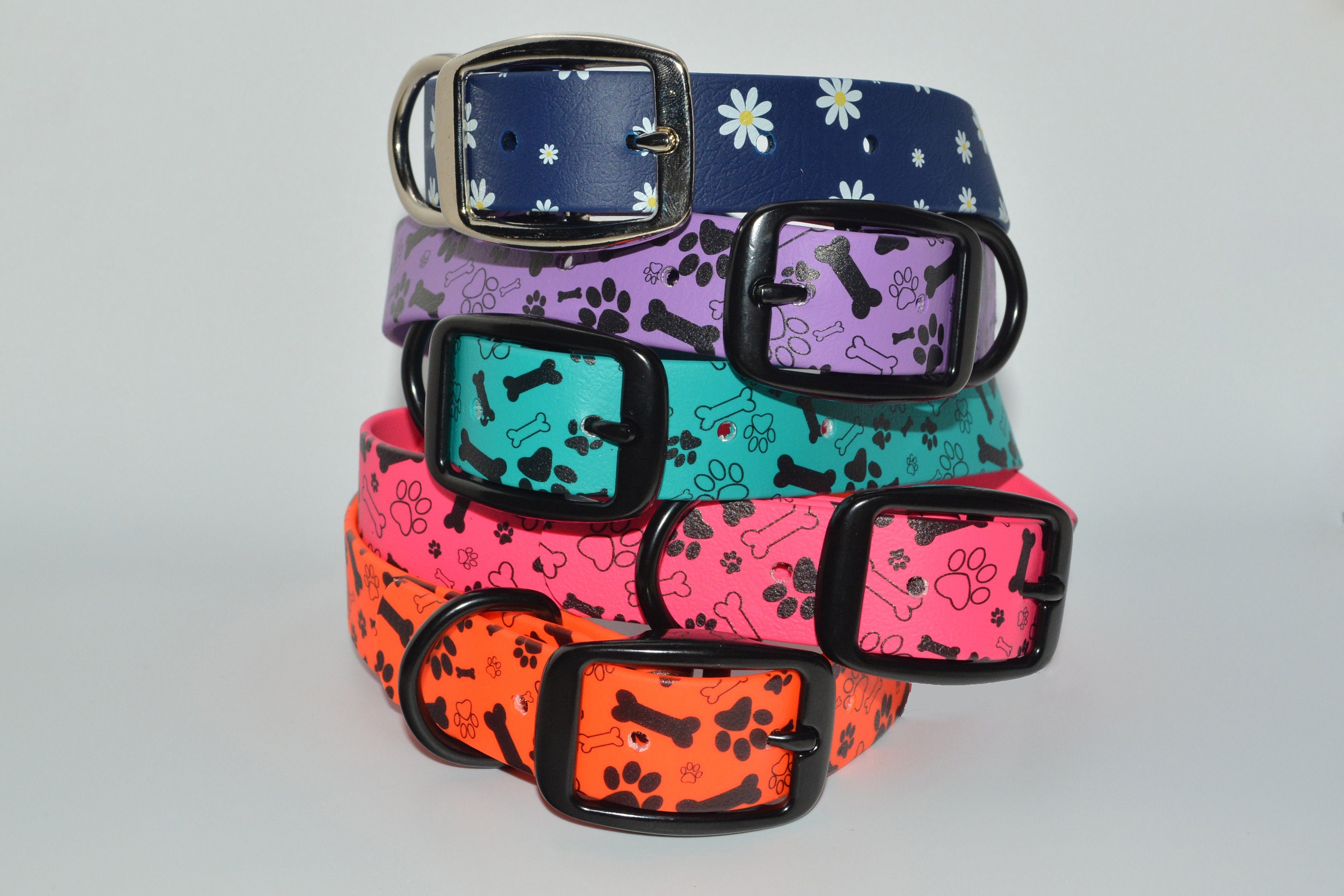Printed Biothane® Dog Collar - Etsy