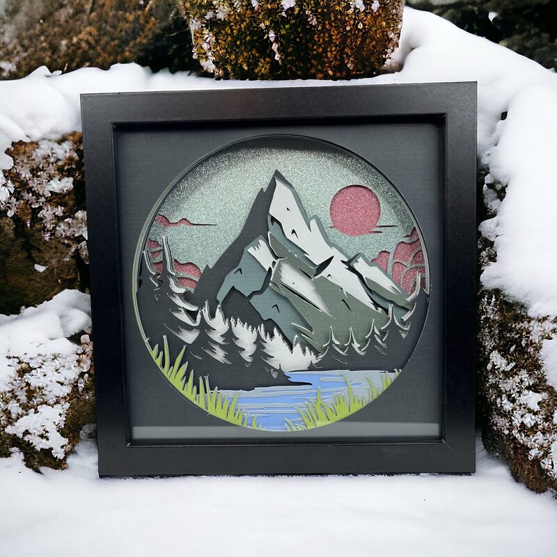 3d Shadow Box Art - Etsy