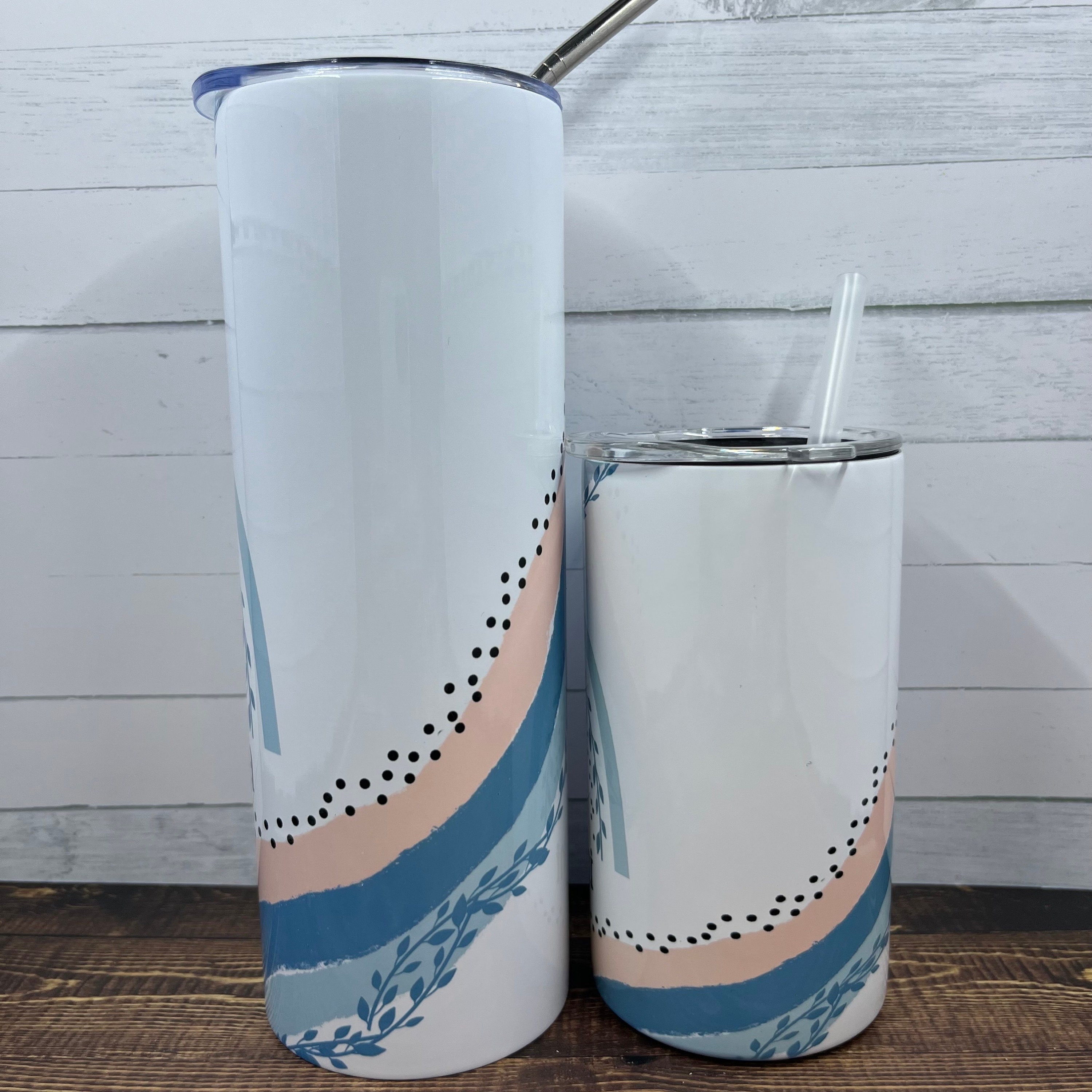 Mini Sippy Cup & Mama Cup Set, 12oz Kids Sippy Cup With Lid and Straw ...