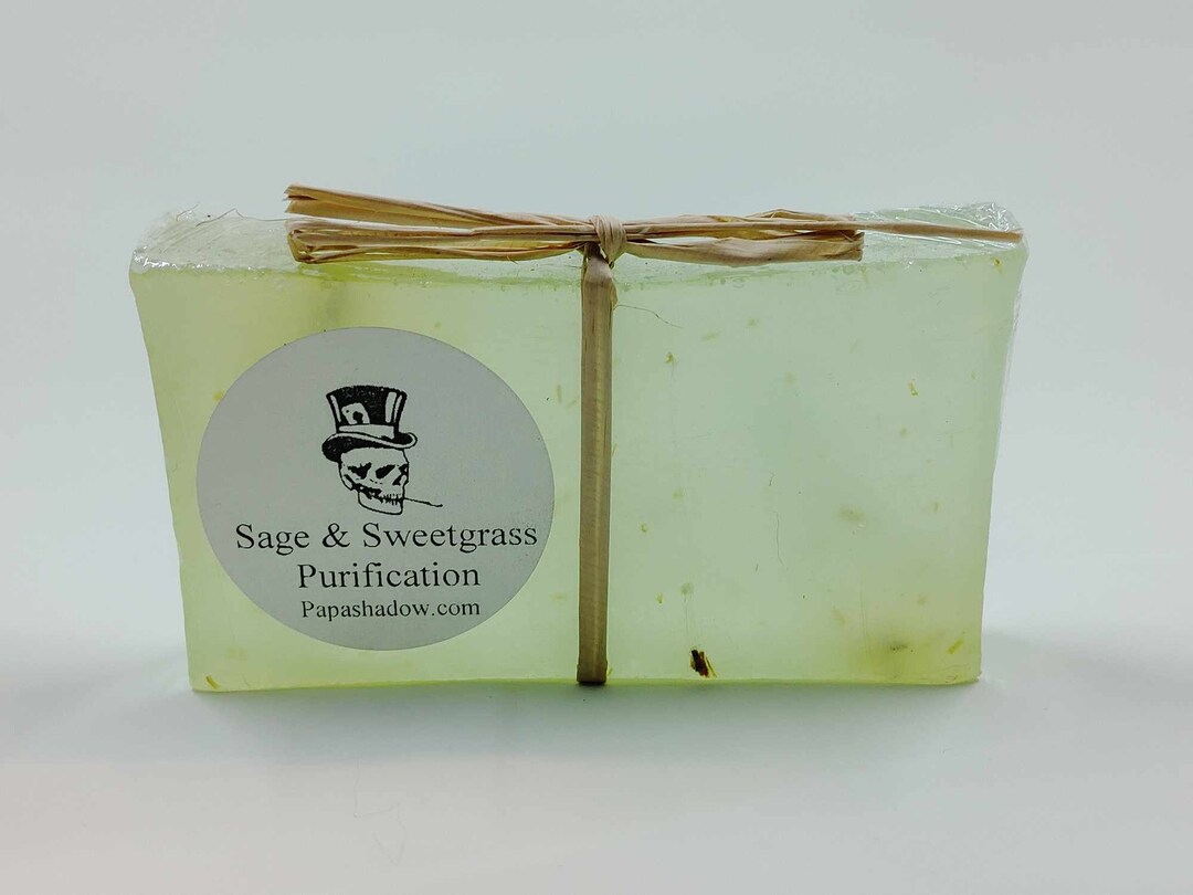 Sage and Sweetgrass Soap - Etsy