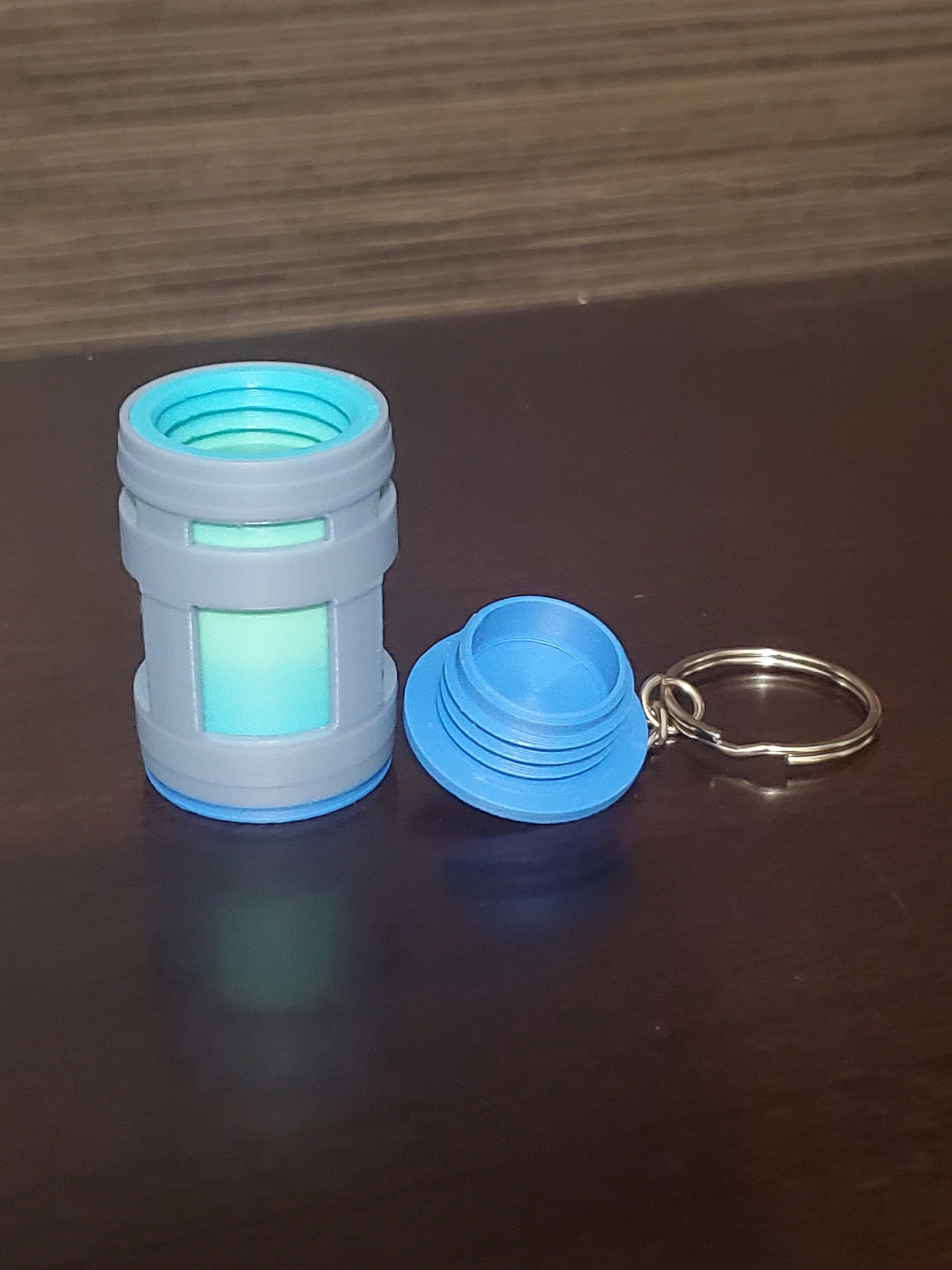 Chug Jug Key Chain Container Etsy