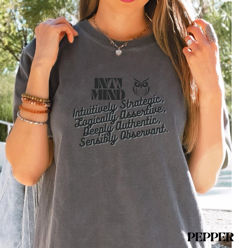 INTJ T-shirt Mbti Personality Type INTJ Myers Briggs Tshirt Enneagram ...