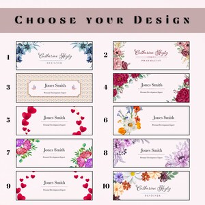 Flower Name Plate, Mixed Floral Design Name Plate, Personalized Sign ...