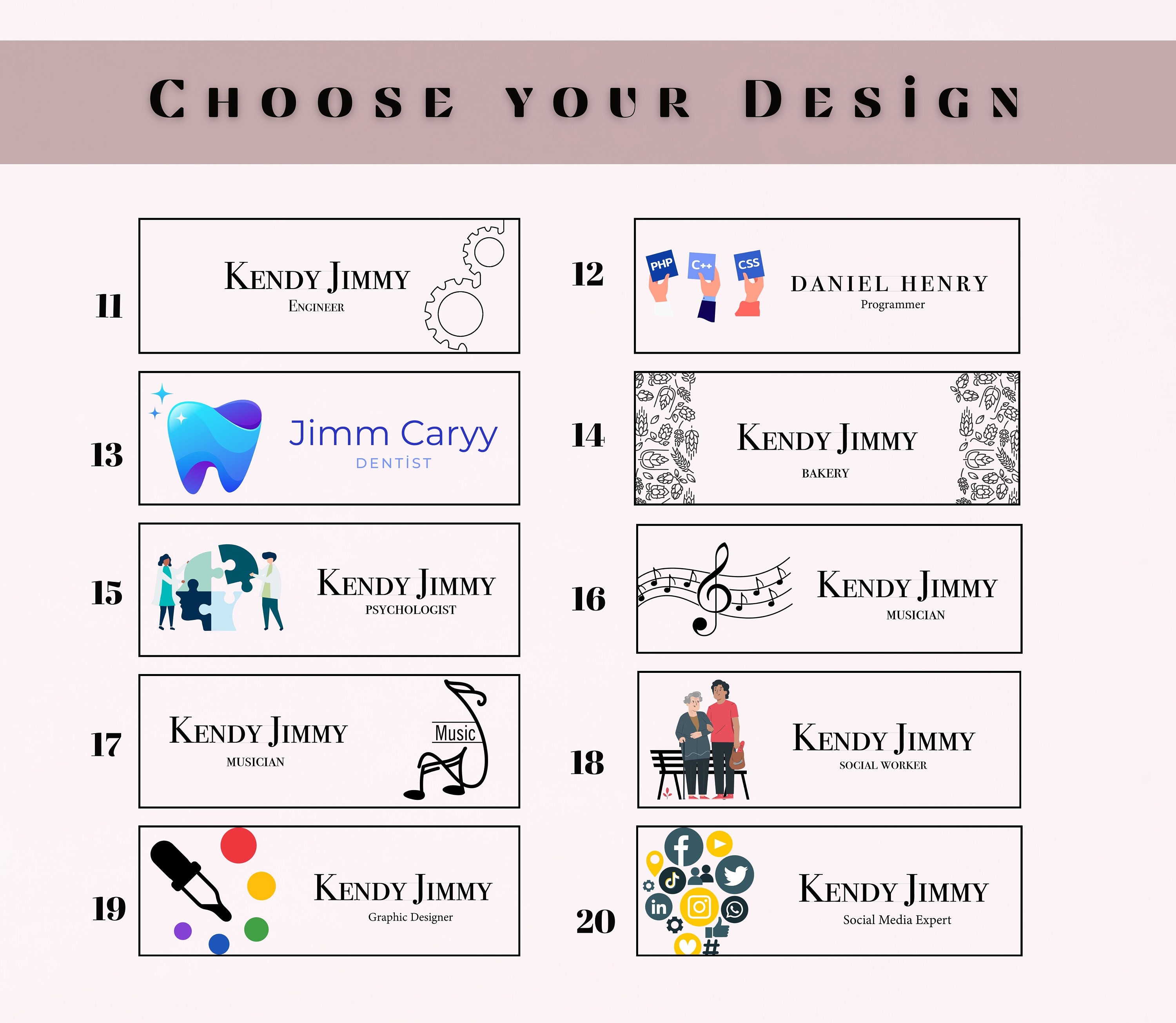 Programmer Desk Name Plate, Acrylic Name Plate, Custom Name Plate ...