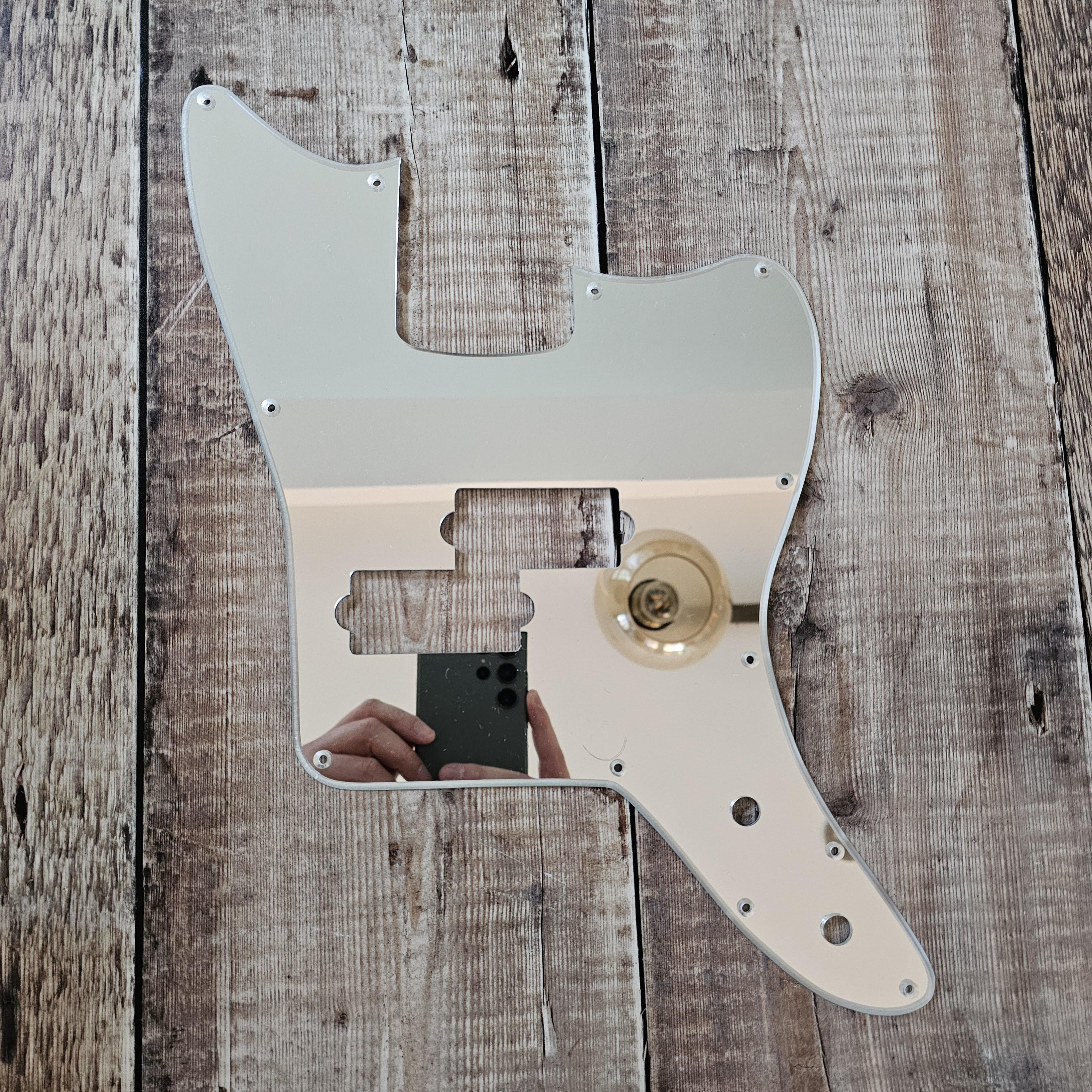 Mark Hoppus Style Jaguar Bass Pickguard - Designed to Fit Squier ...