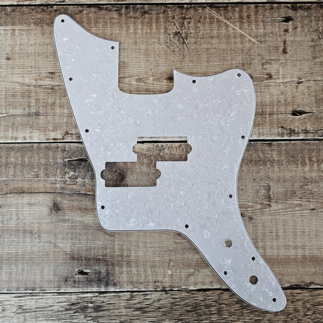 Mark Hoppus Signature Jaguar Bass Pickguard - Designed to Fit Fender ...