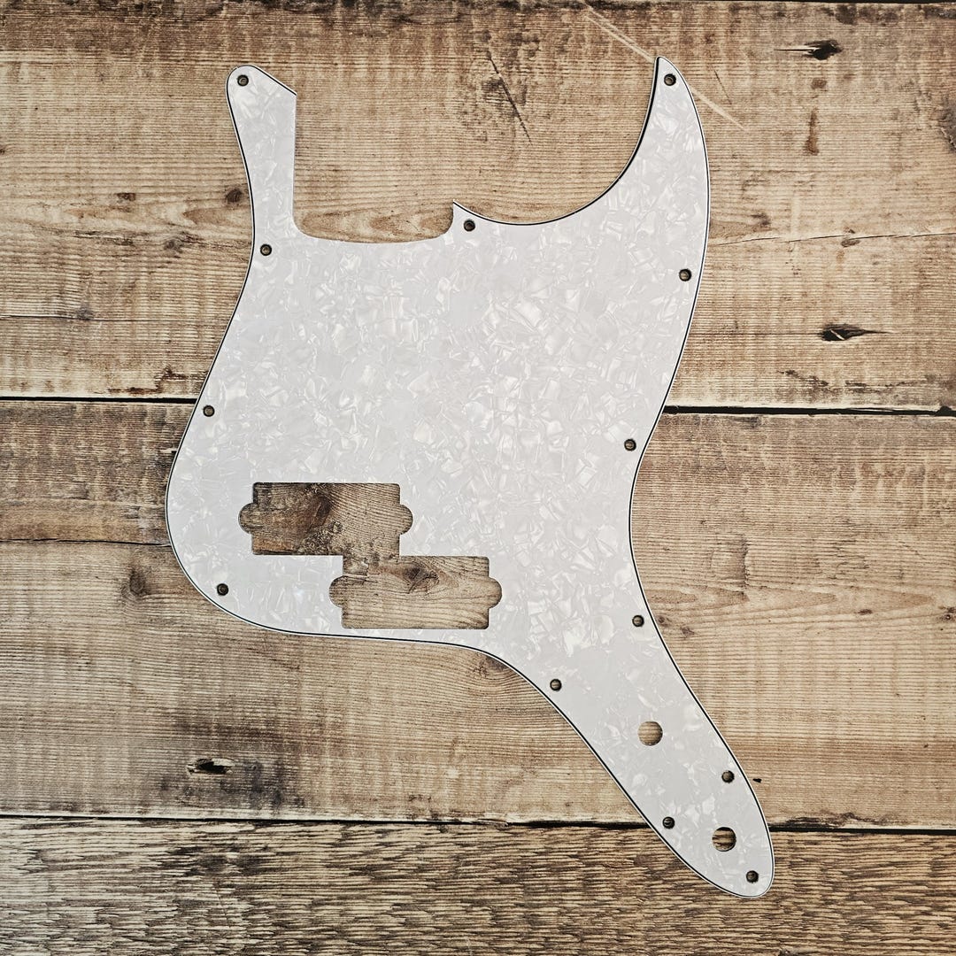 Warmark Hoppus Signature Style Pickguard - for Warmoth Jazz Bass Body ...