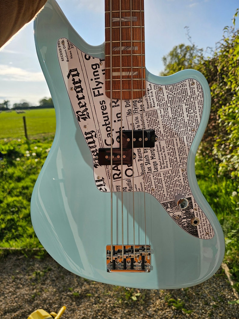 Custom Pickguard - Send Us Your Pickguard, We Will Make a Template of ...