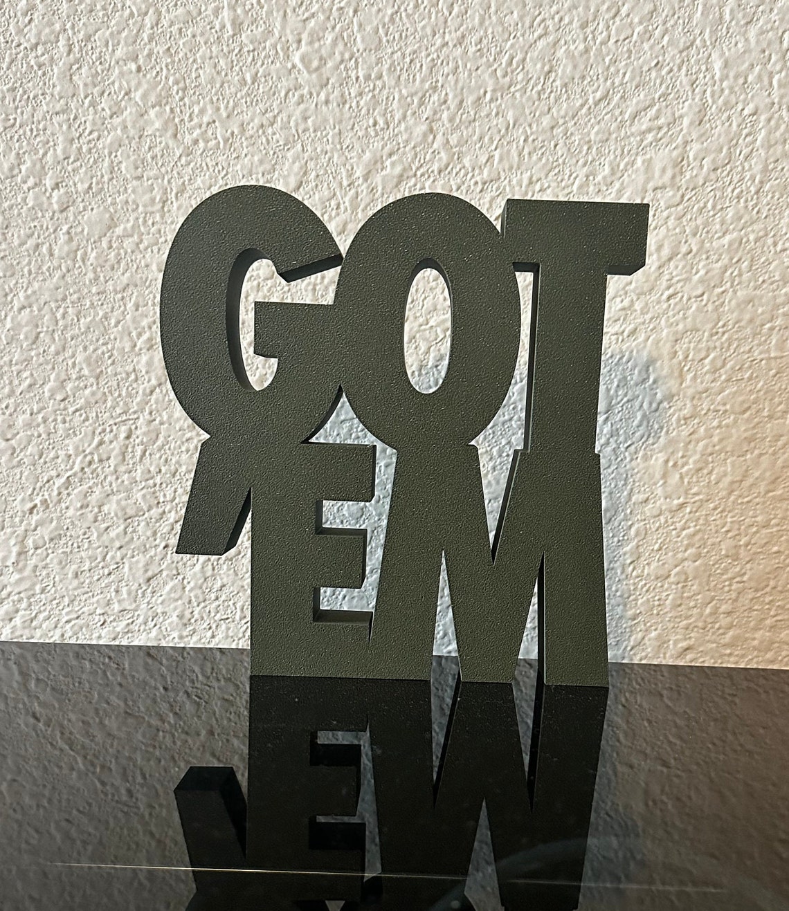 Got 'em Sign - Nike SNRKS Desktop Decor - Etsy