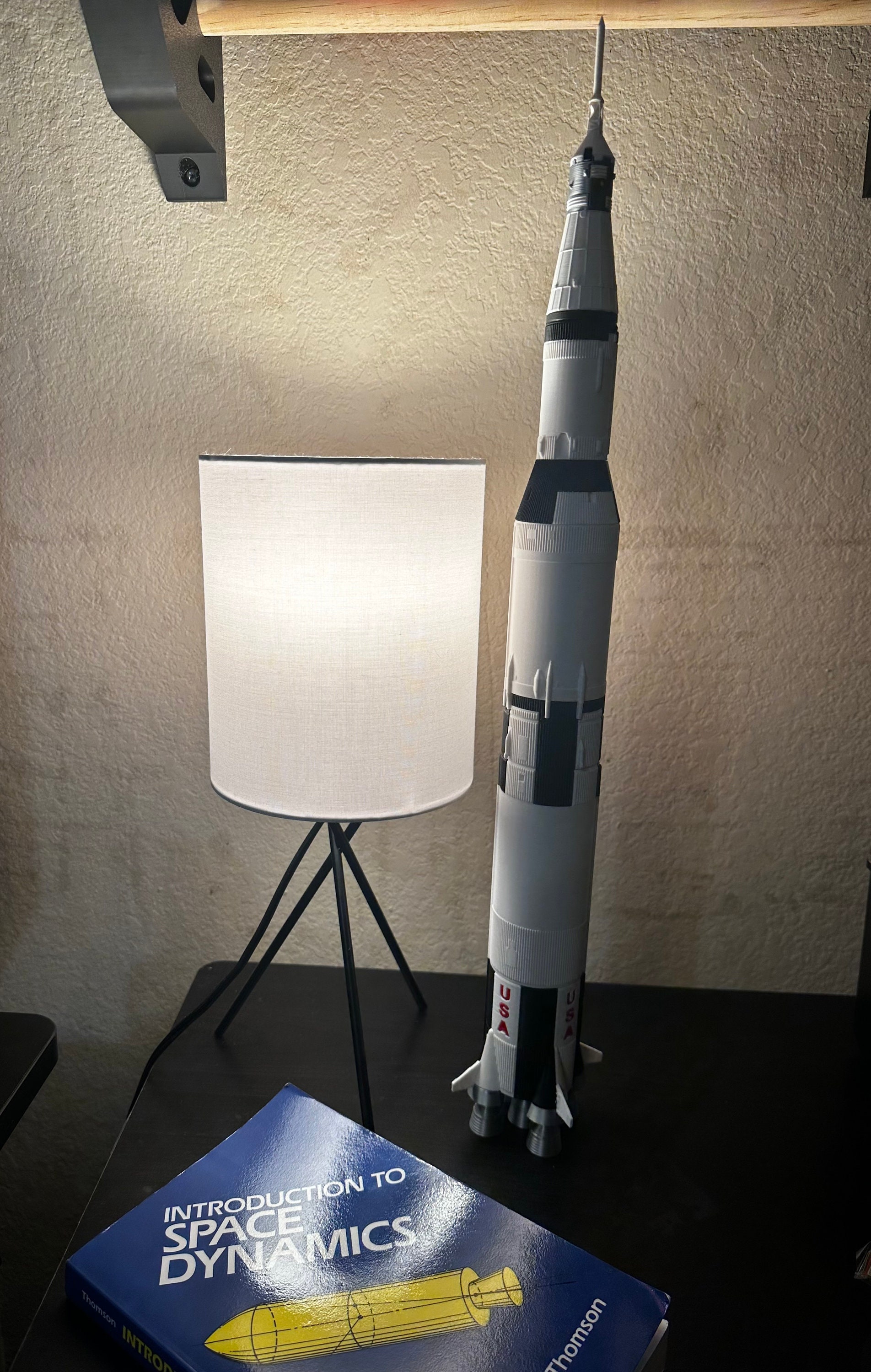NASA Saturn V Rocket Model (1:198) Scale - Etsy
