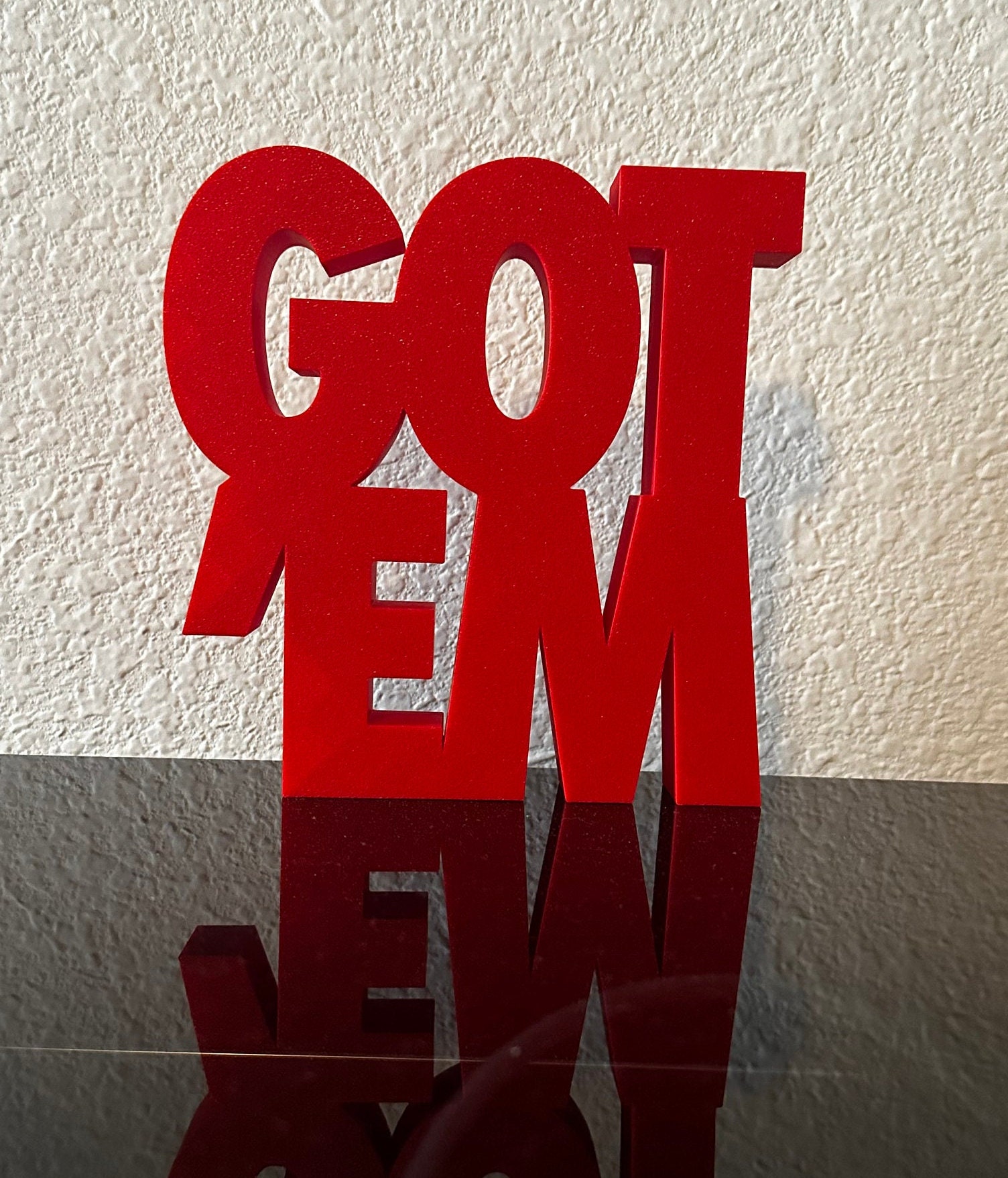 Got 'em Sign - Nike SNRKS Desktop Decor - Etsy