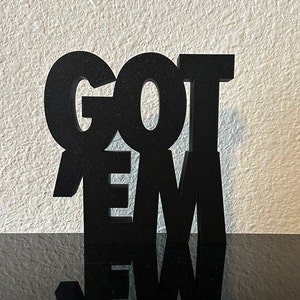 Got 'em Sign - Nike SNRKS Desktop Decor - Etsy