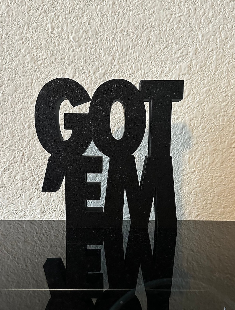 Got 'em Sign - Nike SNRKS Desktop Decor - Etsy