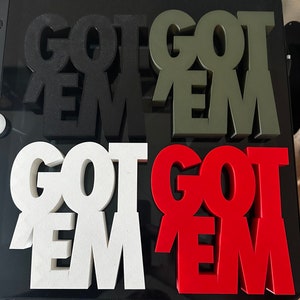 Got 'em Sign - Nike SNRKS Desktop Decor - Etsy