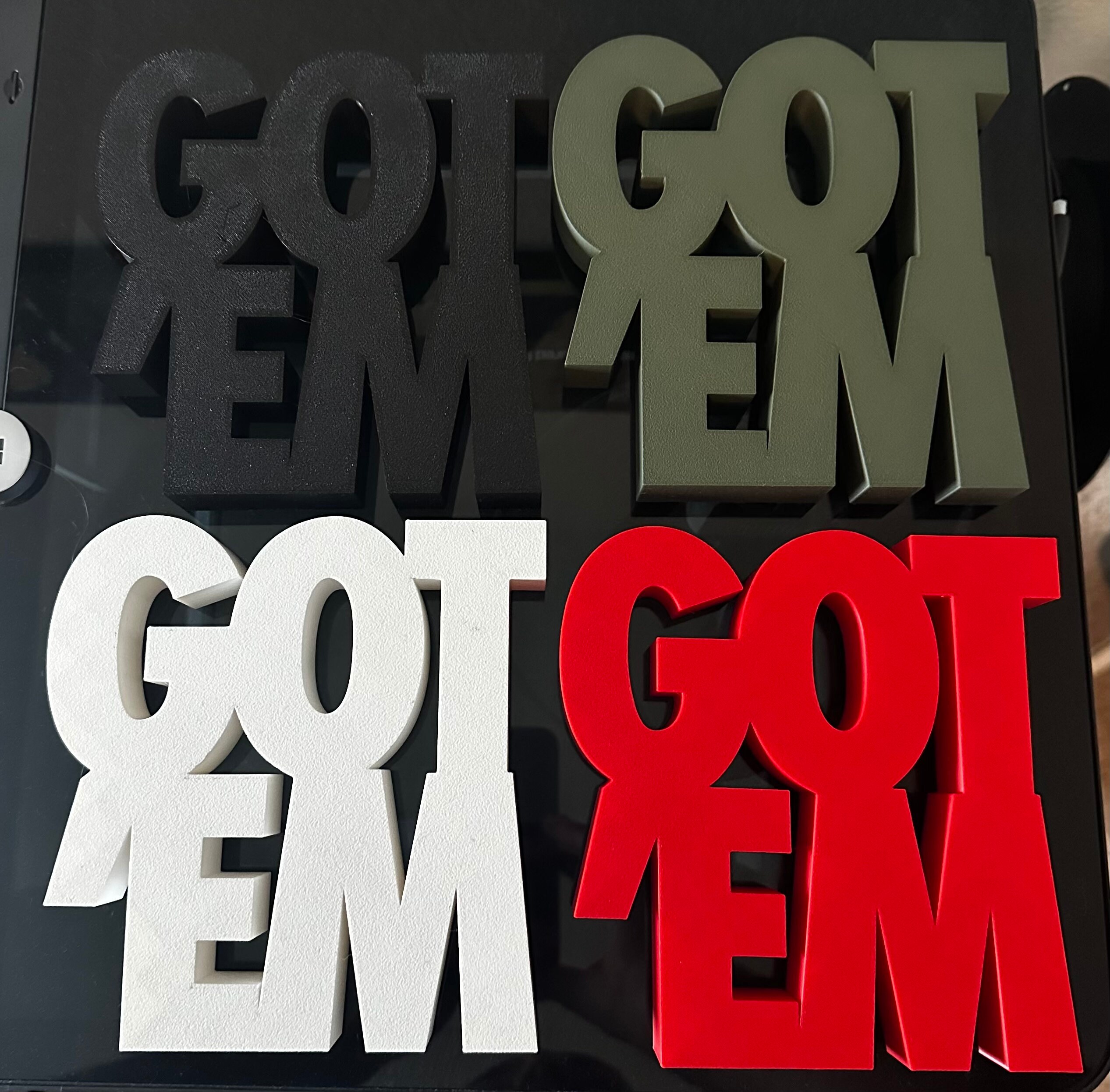 Got 'em Sign - Nike SNRKS Desktop Decor - Etsy