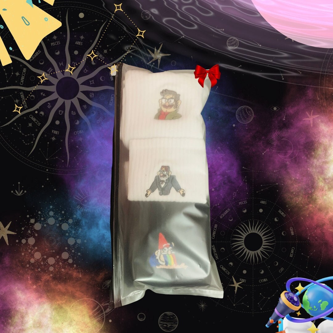 Custom Sock, Gifts for Friends, Disney Gravity Falls Mustery Twins ...