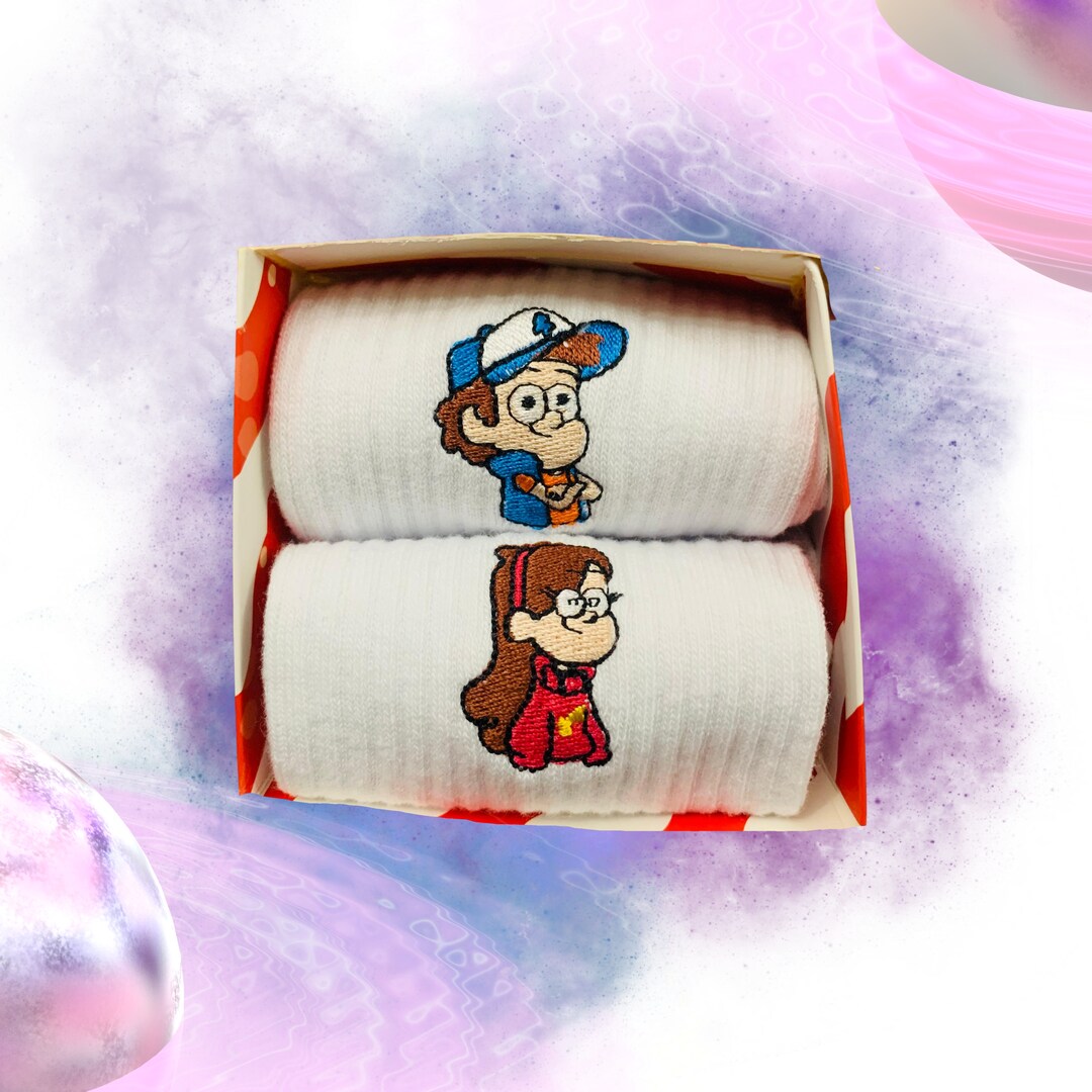 Custom Sock,gifts for Friends,disney Gravity Falls Mustery Twins Mabel ...