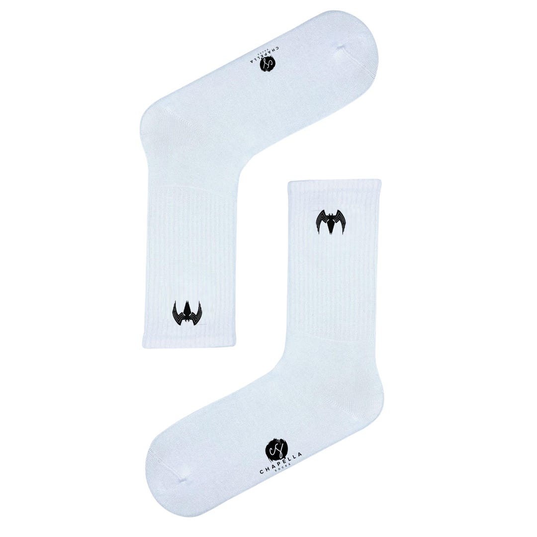 Embroidered Venom Super Hero Socks Comic Characters Embroidered ...