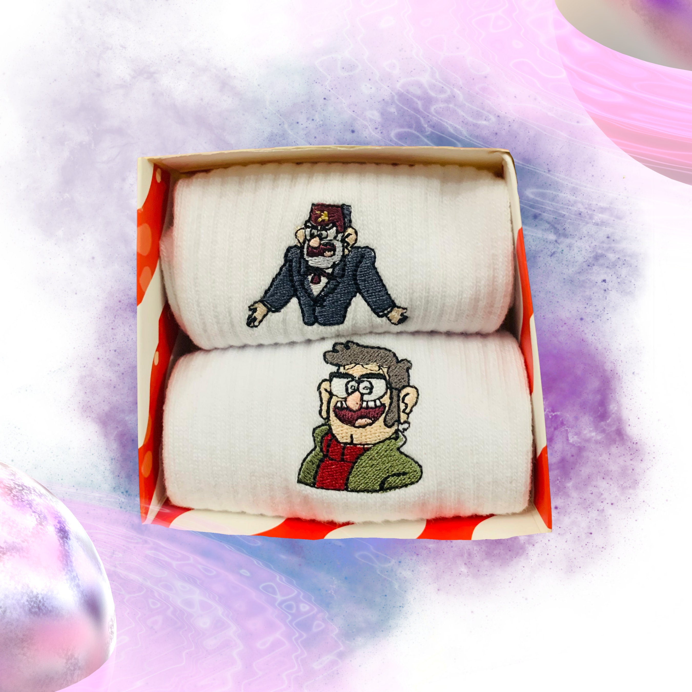 Custom Sock,gifts for Friends,disney Gravity Falls Mustery Twins Mabel ...