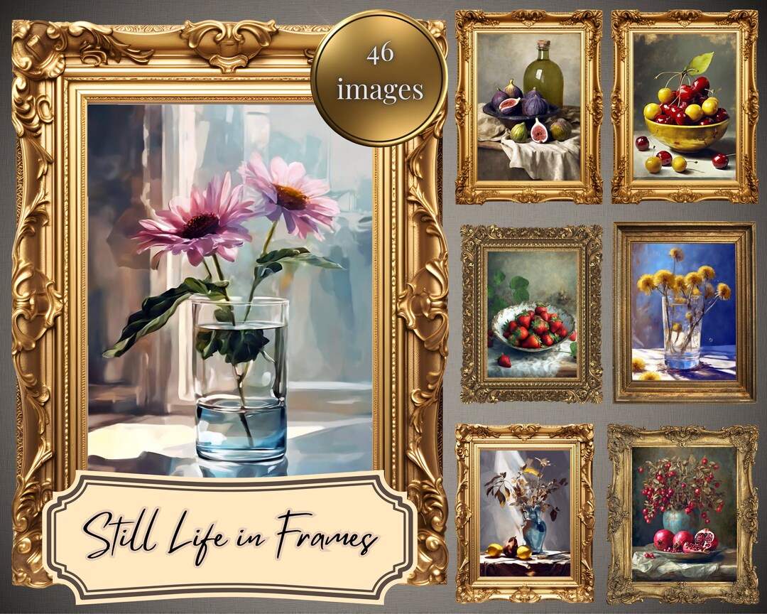 Still Life Junk Journal Images, Still Life Images, Still Life Printable ...