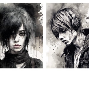 Emo Junk Journal Images, Emo Images, Emo Printable, Emo Fashion ...