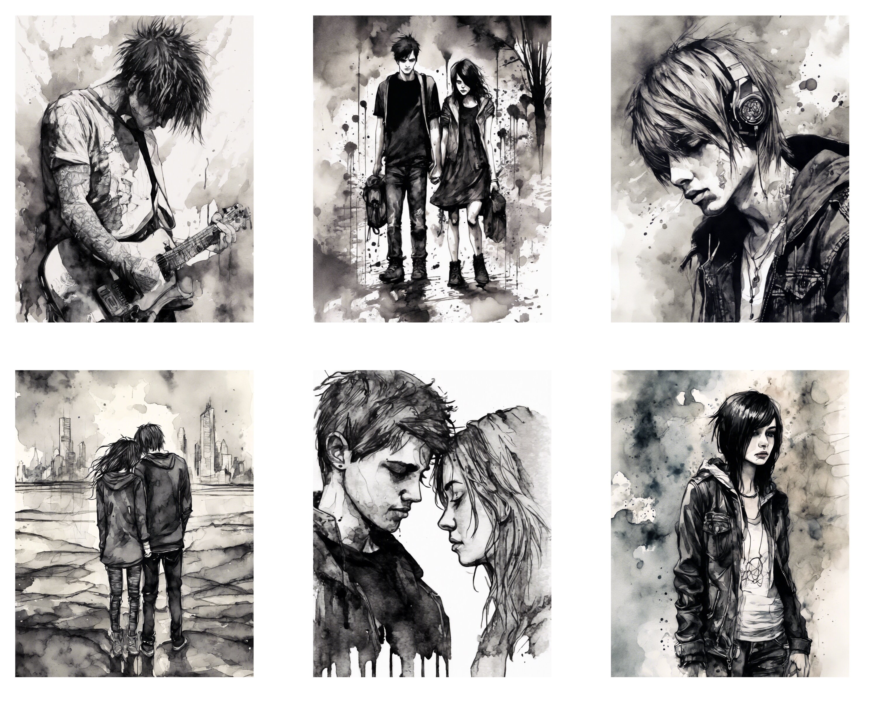 Emo Junk Journal Images, Emo Images, Emo Printable, Emo Fashion ...