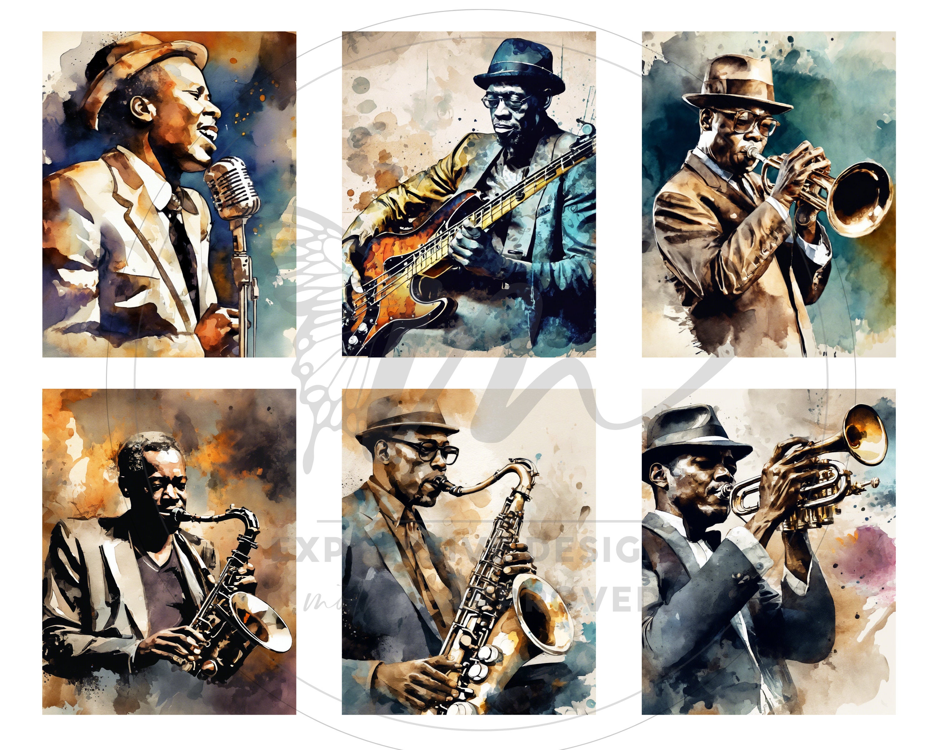 Jazz Junk Journal Images, Jazz Images, Jazz Junk Journal Images, Jazz ...