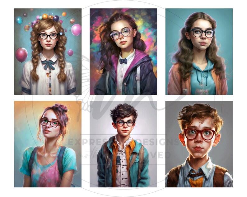 Children Images, Children Junk Journal, Children Digital Art, Children ...