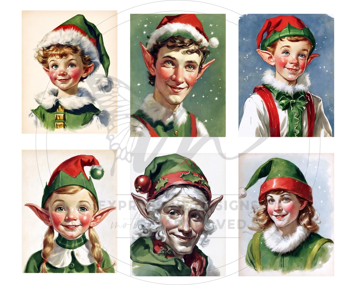 Christmas Elf Images, Christmas Elf Scrapbook Images, Christmas Elf ...