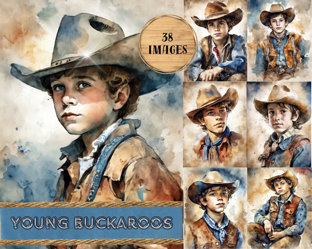 Cowboy Junk Journal, Cowboy Images, Cowboy Digital Art, Cowboy ...