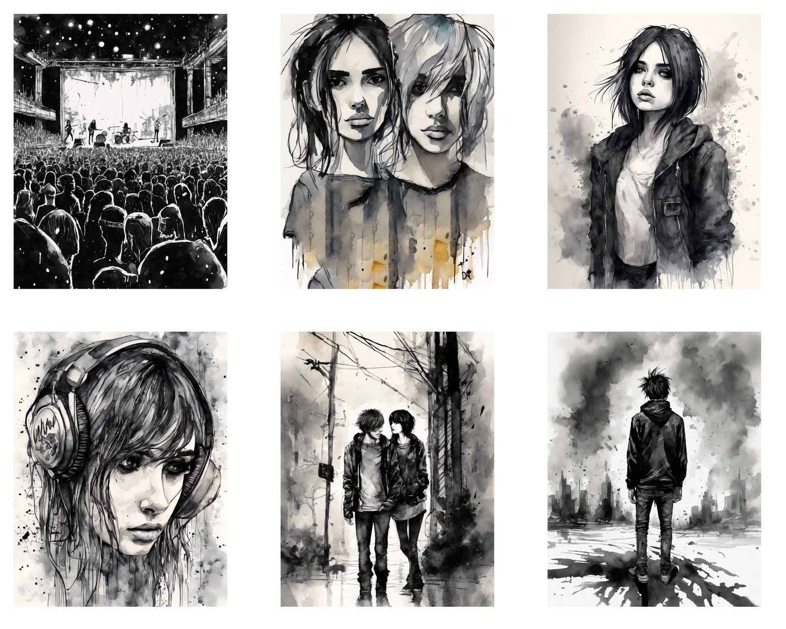 Emo Junk Journal Images, Emo Images, Emo Printable, Emo Fashion ...