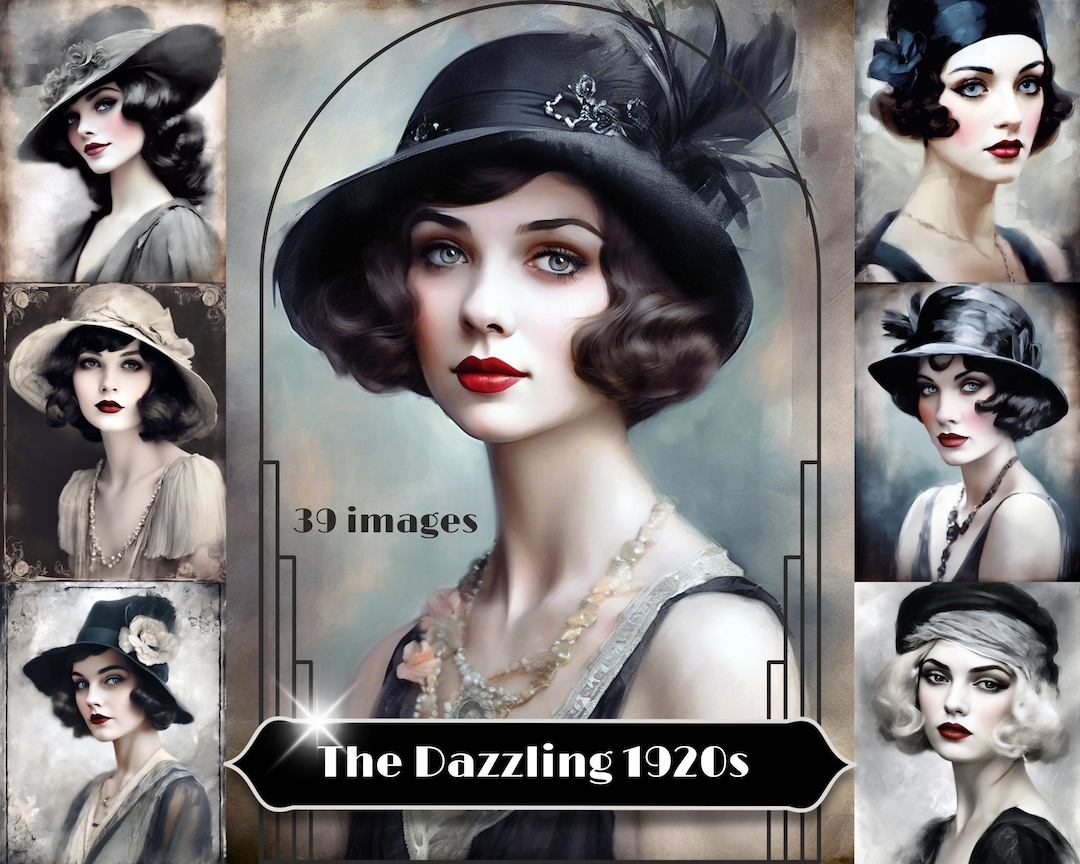 1920s Images, Vintage Portraits, Flapper Images, 1920 Scrapbook, 1920 ...