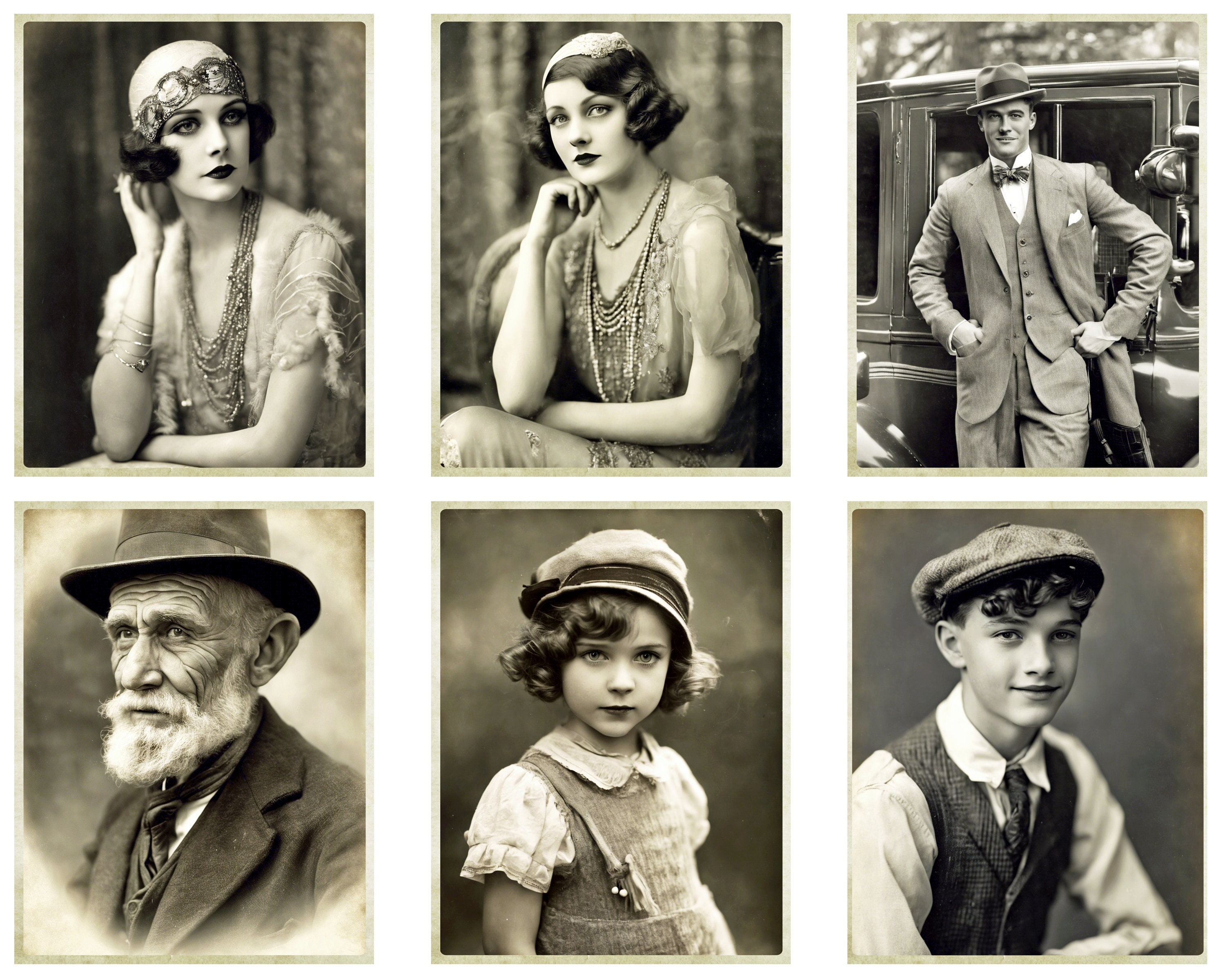 Vintage Photographs, 1920s Images, Vintage Photographs Junk Journal ...