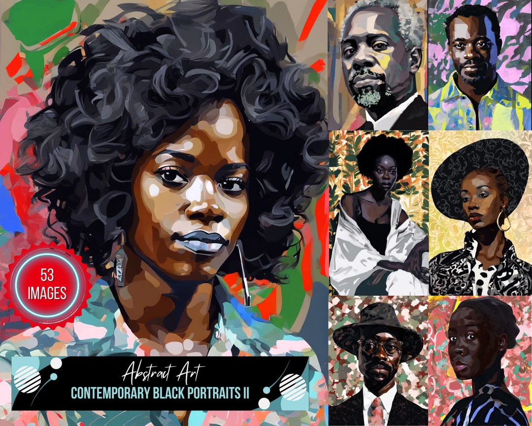 Black Portraits Junk Journal, Black Portraits Digital, Black Images ...