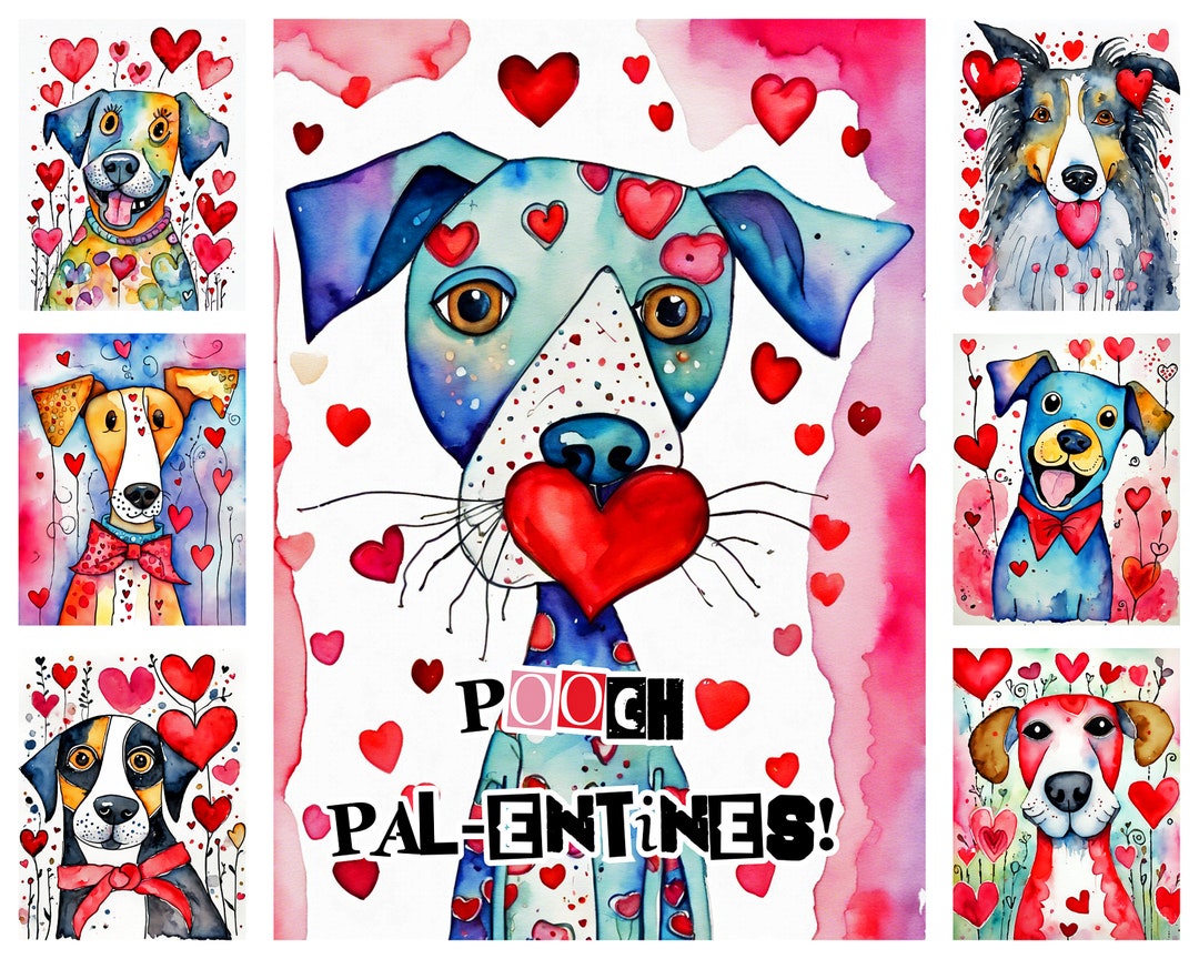 Valentines, Animal Hearts Cards, Animals Hearts Clip Art Images ...