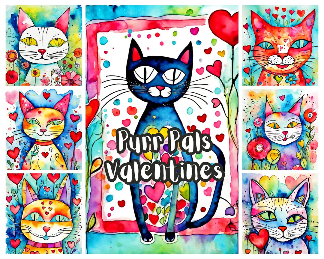 Valentines, Animal Valentines, Children’s Valentines, Valentine Cards ...