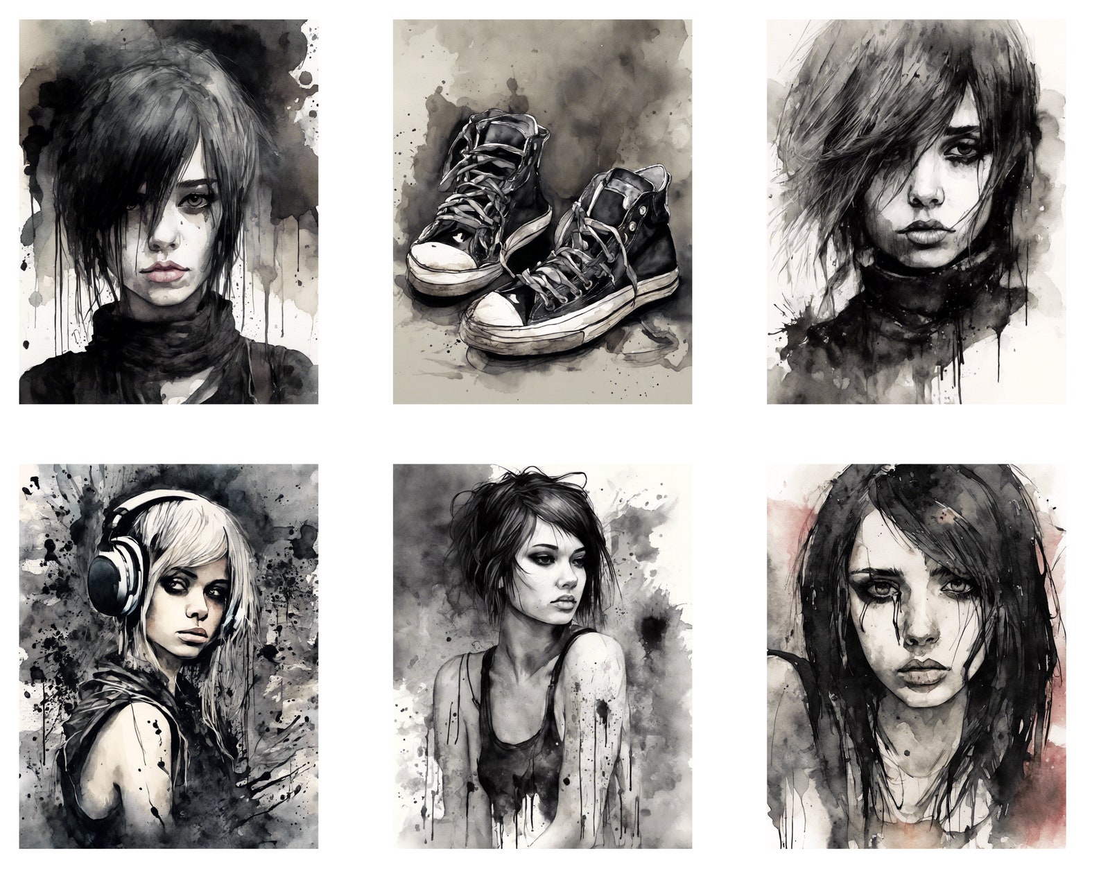 Emo Junk Journal Images, Emo Images, Emo Printable, Emo Fashion ...