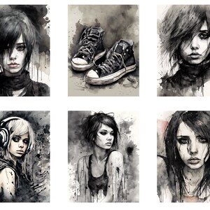 Emo Junk Journal Images, Emo Images, Emo Printable, Emo Fashion ...