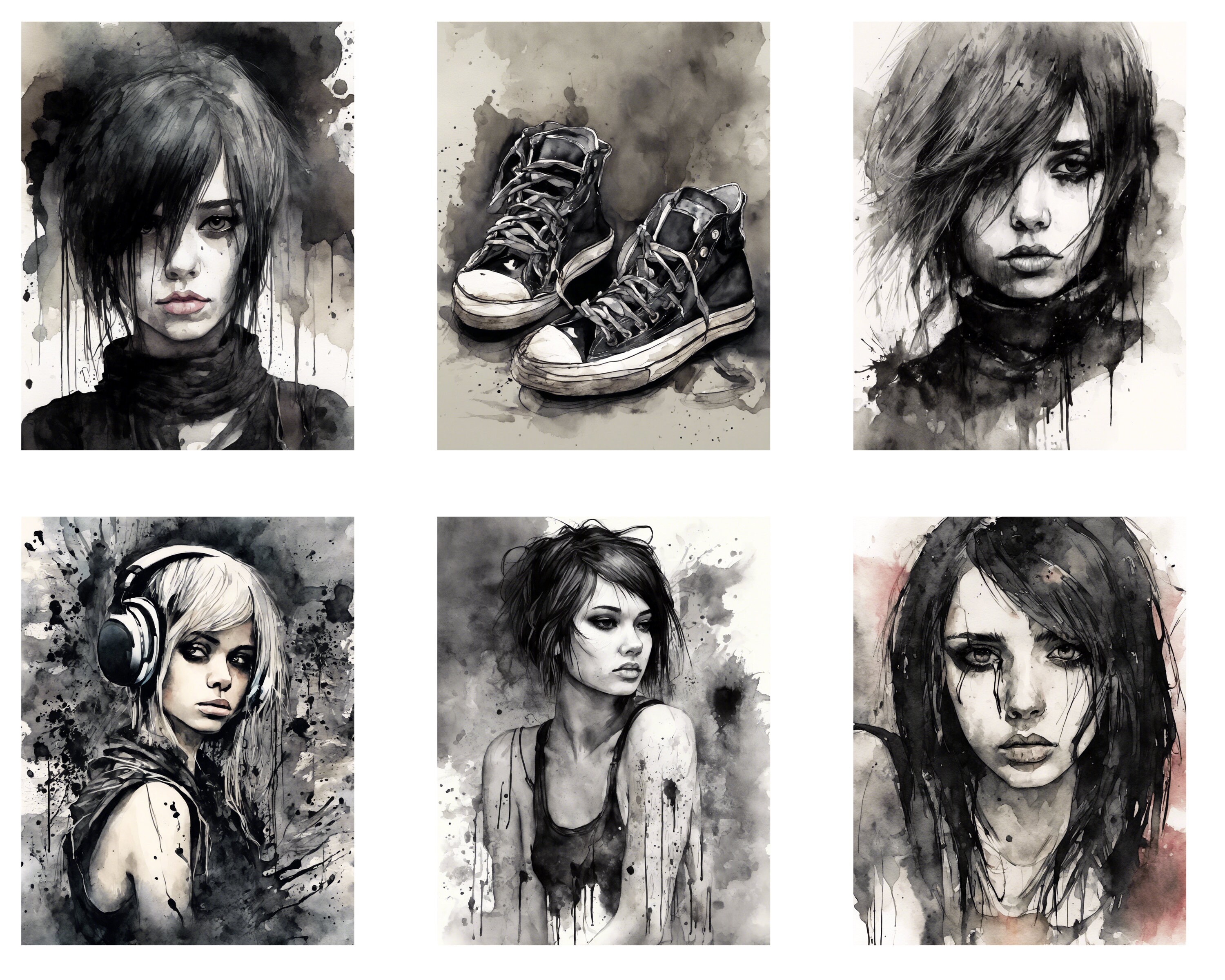 Emo Junk Journal Images, Emo Images, Emo Printable, Emo Fashion ...