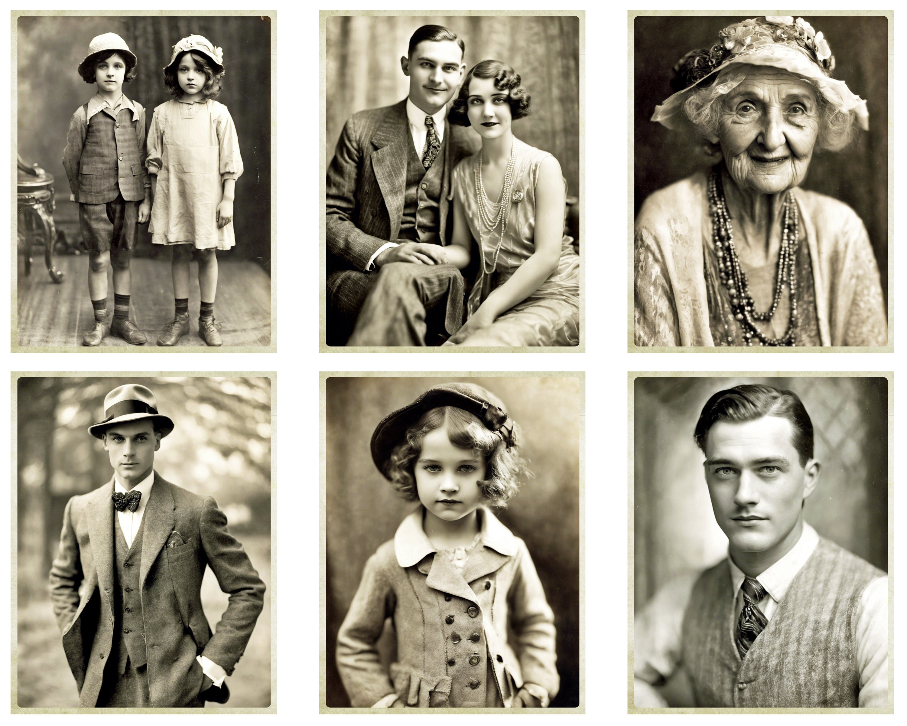 Vintage Photographs, 1920s Images, Vintage Photographs Junk Journal ...