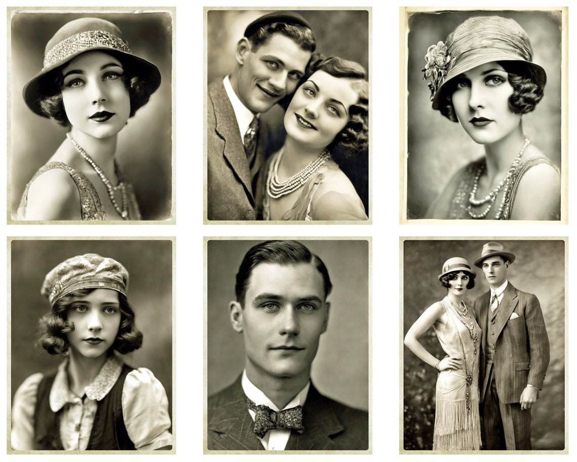 Vintage Photographs, 1920s Images, Vintage Photographs Junk Journal ...