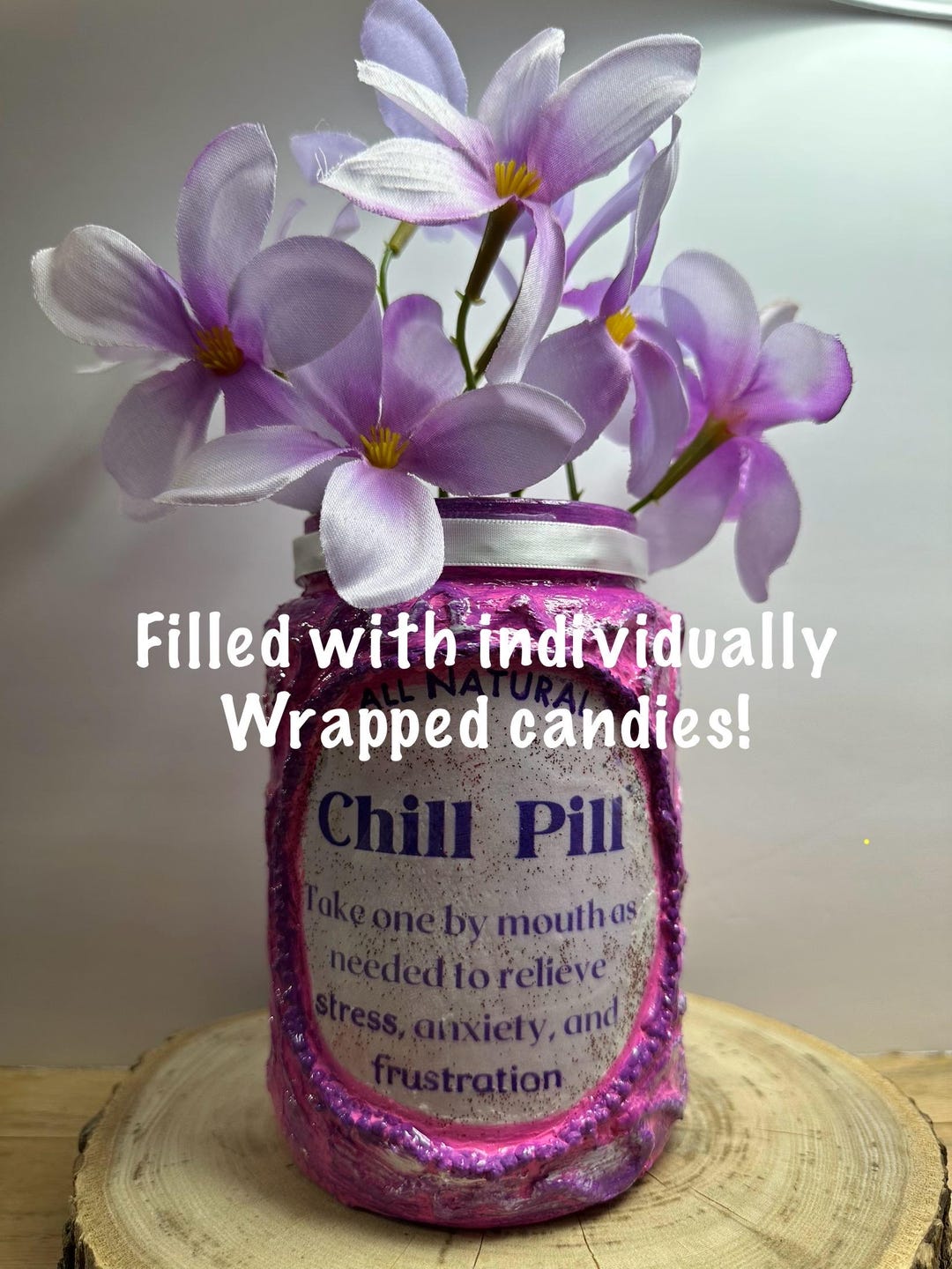 Valentines Day chill Pill Candy Jar - Etsy