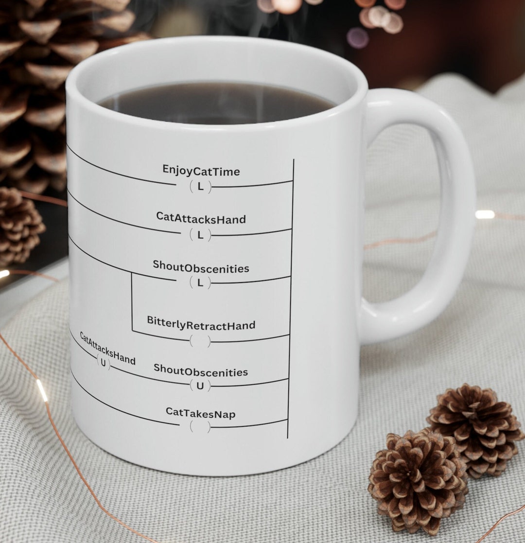 PLC Mug Programming Gift for Programmer,techy Gift for Coder Developer,techie Present,geeky Gift ...