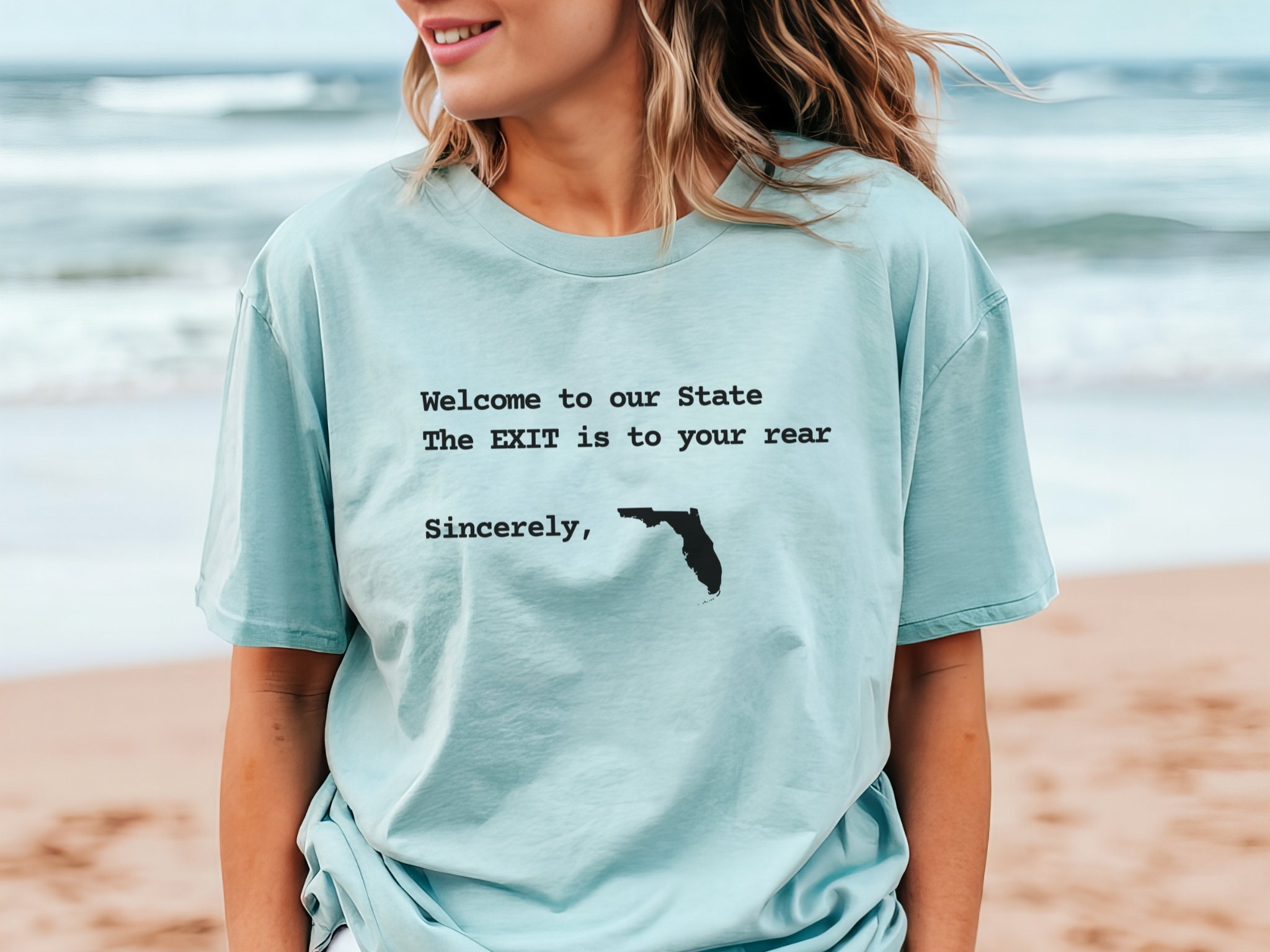 Florida Turn Around Go Home Shirt,resident Floridian State Pride Tshirt ...